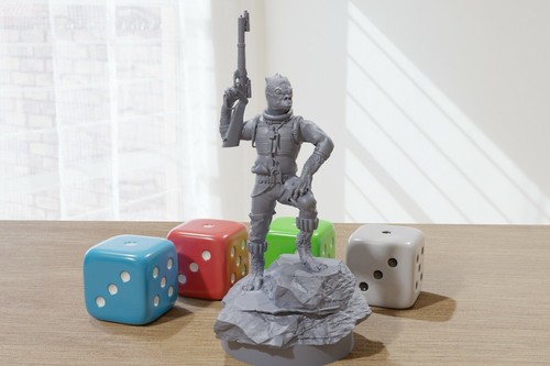 Bossk - Hero Pose - Star Wars Legion 35mm Proxy Miniature pour dessus ...