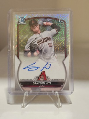 2023 Bowman Chrome Grayson Hitt Mojo Autograph /150 | eBay