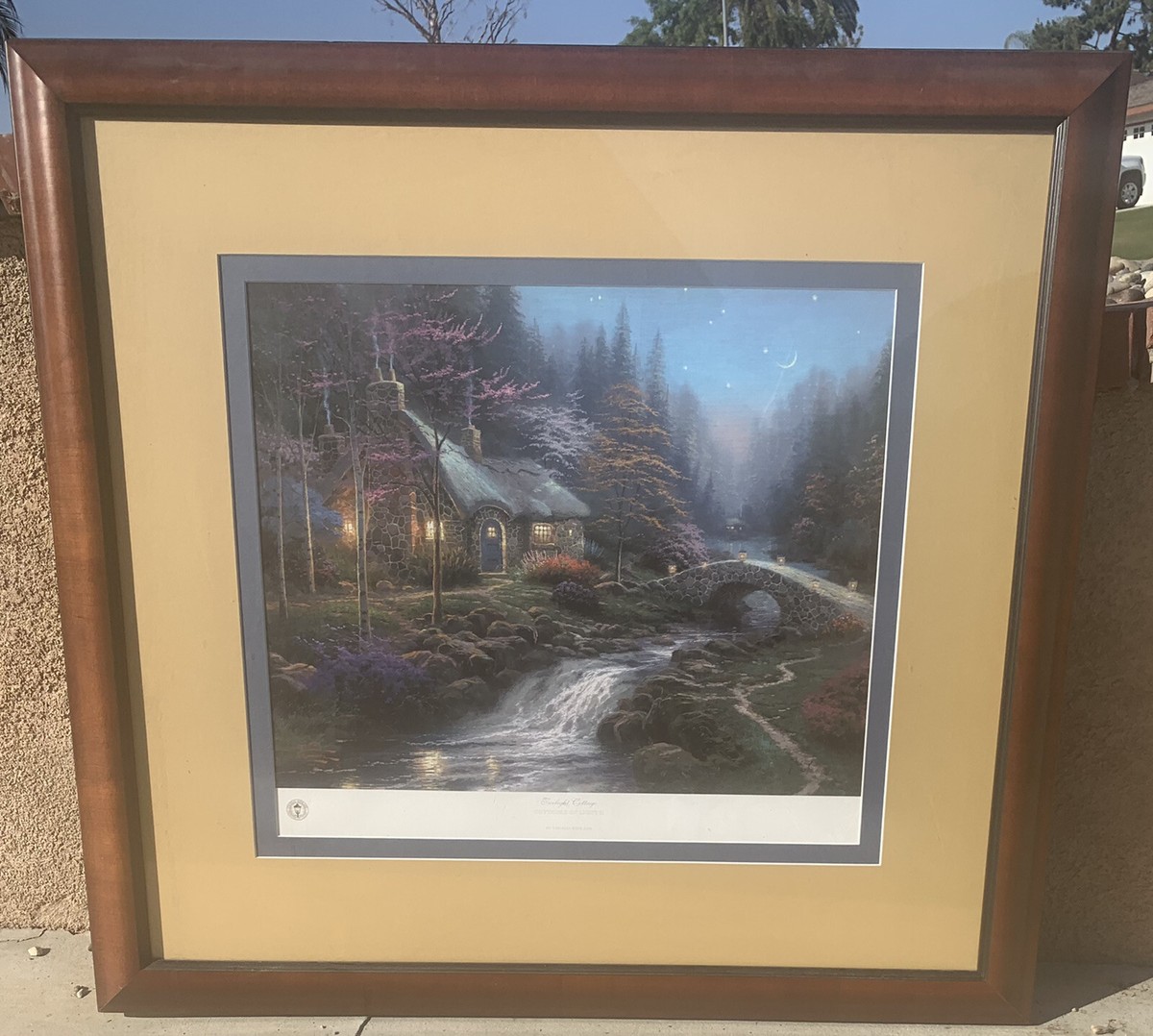 Twilight Cottage Thomas Kinkade