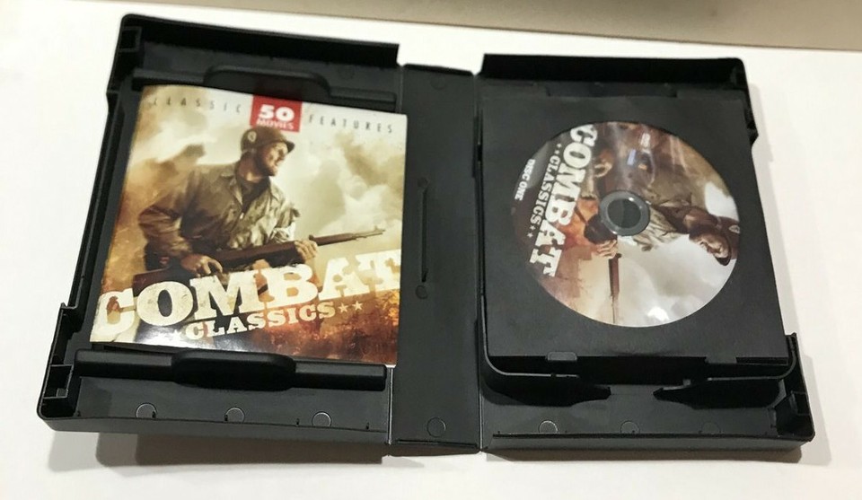 Combat Classics - 50 Movie Pack (DVD, 2008, 12-Disc Set) Excellent ...