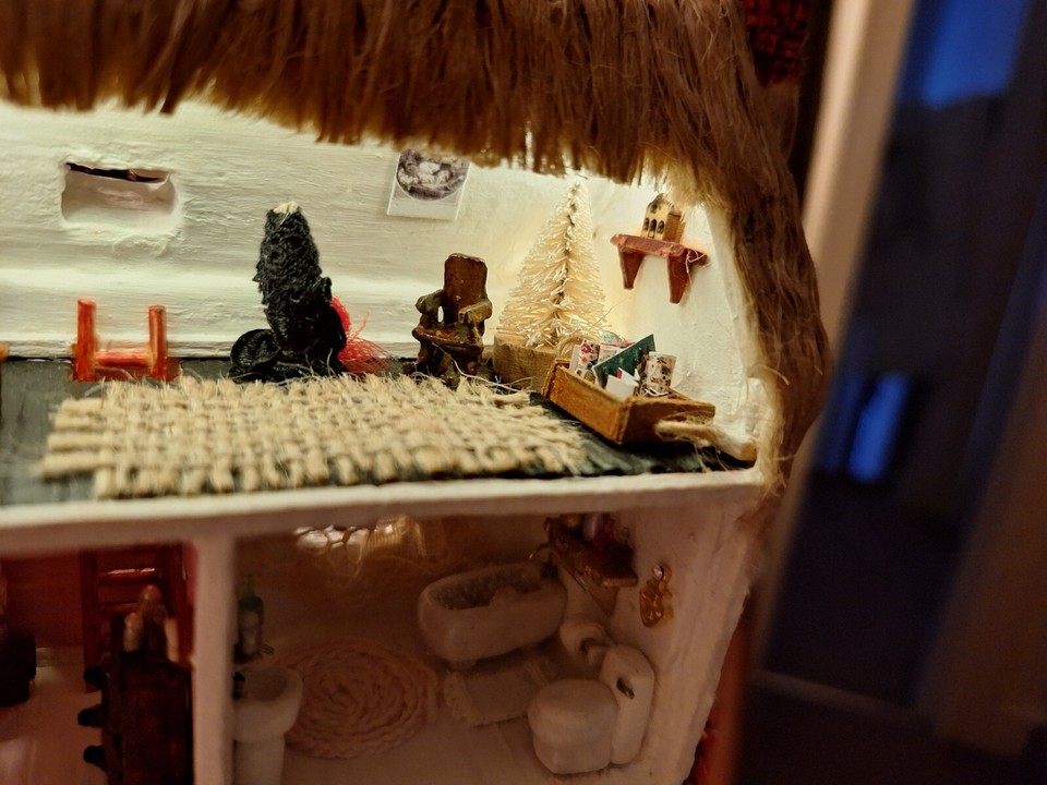 Handmade Collectable Mini Dolls House 🏡 Three Storey | eBay UK