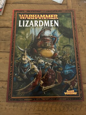 Lizardmen 7th Ed Codex OOP Excellent Condition Oldhammer Warhammer | eBay