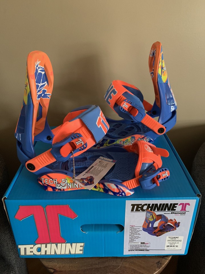 Technine Woman’s Snowboard Bindings New In Box Size Medium | eBay