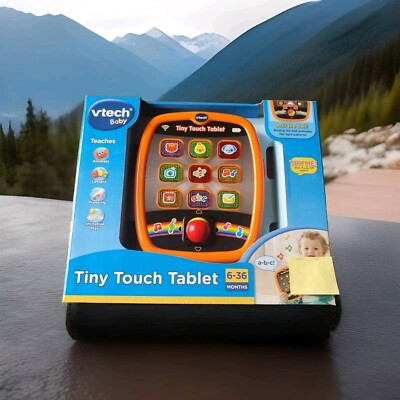 VTech Baby Tiny Touch Tablet - Orange | eBay UK