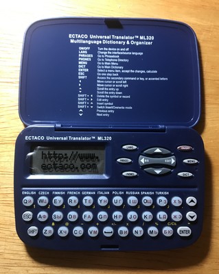 Ectaco itranslate voice translator - rhinogross