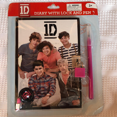 One Direction 1D Diary with Lock and Pen | eBay