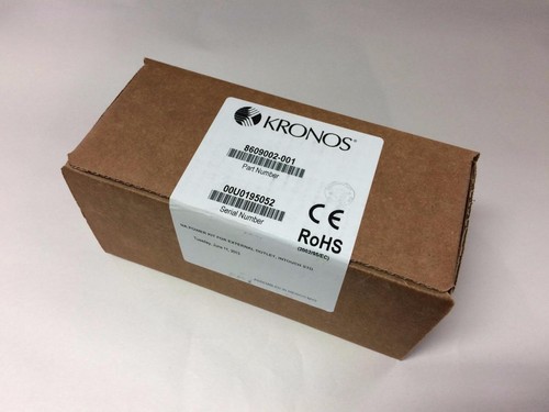 NEW SEALED KRONOS INTOUCH 9000 TIME CLOCK ADAPTER POWER SUPPLY 8609002 ...