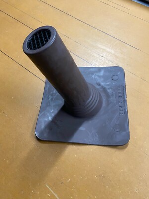 Bullet Boot Pipe Flashing 1 1/2" (1 Pack) Brown Rubber (1.5") | eBay