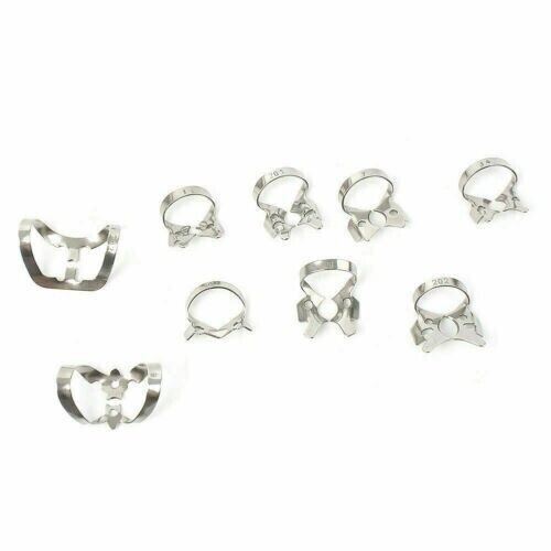 Dental Rubber Dam Frame Punch Template Clamps Forceps Plier Endo Lab ...