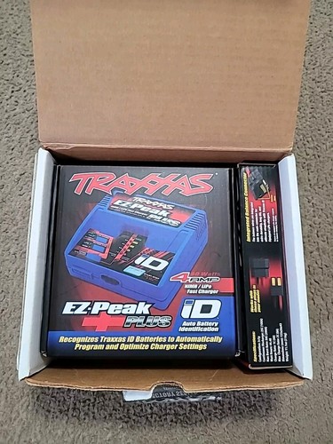 Traxxas EZ-Peak Plus Fast Charger w/ ID 3S 11.1V 4000mAh Lipo Battery ...