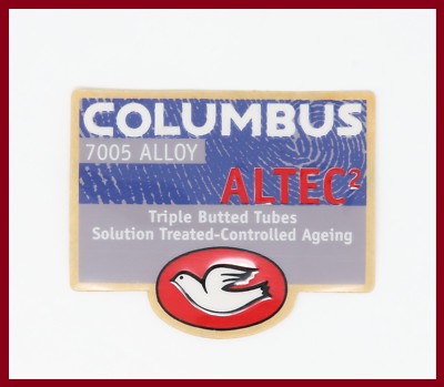 NOS ORIGINAL COLUMBUS ALTEC 2 3D EMBOSSED DECAL STICKER 90s 2000s ...