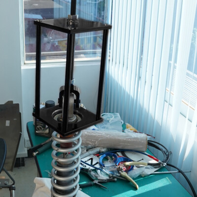 Rear Motorcycle Shock Spring Compressor Tool Kit Universal For ATV UTV ...