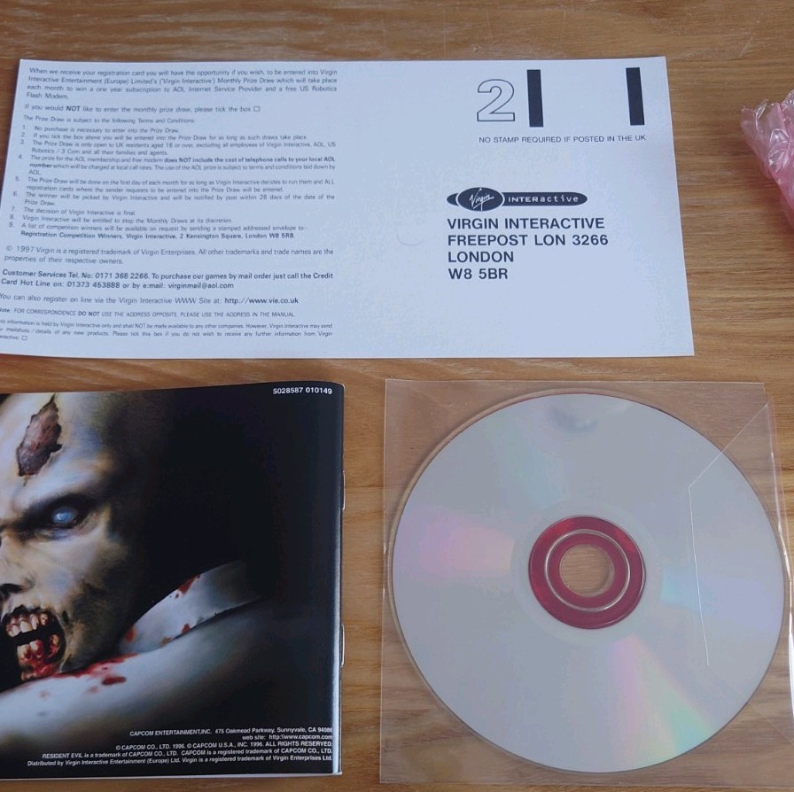 Resident Evil PC IBM Big Box | eBay