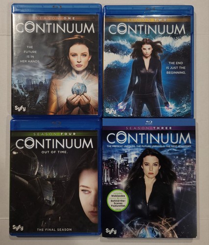 Continuum Complete Series Seasons 1-4 Syfy TV Show Rachel Nichols Blu-ray | eBay