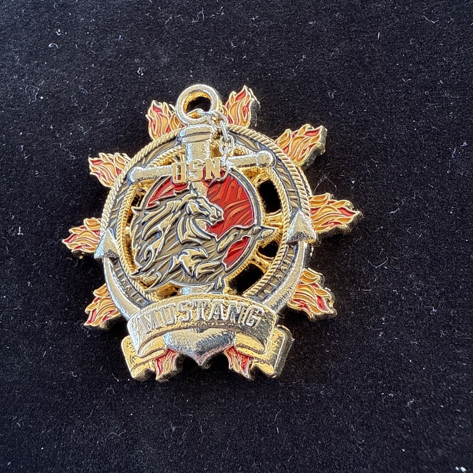 USN Mustang LDO And CWO Challenge Coin U.S. Navy | eBay