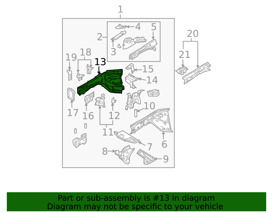 Genuine Mazda Inner Rail BP4K-53-3A0D QTY 1 | eBay