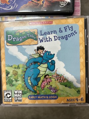 Scholastic Dragon Tales Learn & Fly With Dragons Early Math & Logic ...