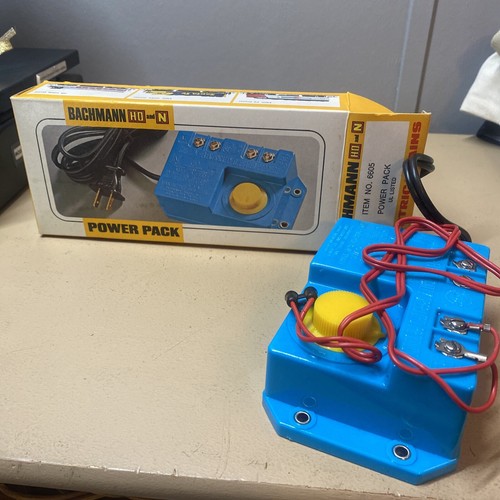 VTG Bachmann HO & N Scale Model Electric Train Railroad Power Pack 6605 train | eBay