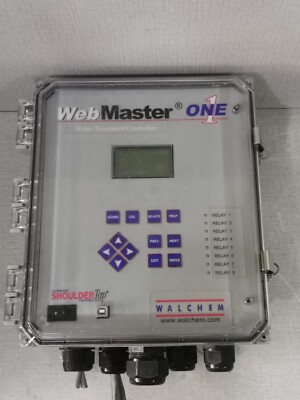 WALCHEM WEBMASTER ONE WMT8131-6PNBN2 WATER TREATMENT CONTROLLER- FOR ...