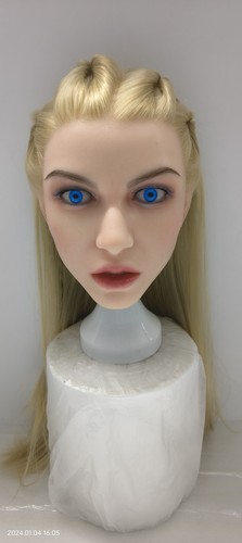 Realistic Silicone Real Oral Sex Dóll Head Mobile Jawbone Implanted Hair Tongue | eBay UK