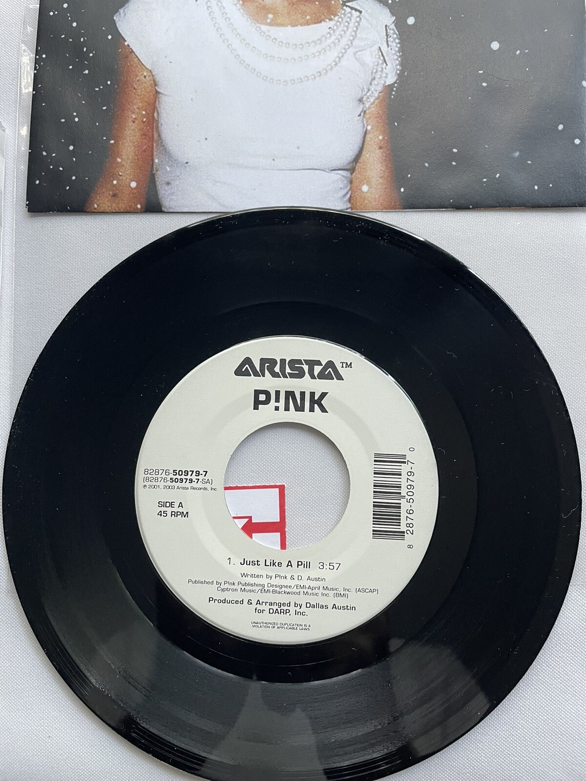 PINK GET THE PARTY STARTED /JUST A PILL -ARISTA LBL (01-03) | eBay
