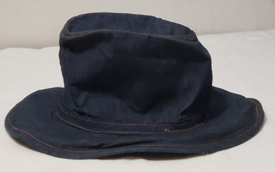 Vintage Denim Cowhat Hat Union Made Size XL | eBay