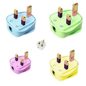 13 Amp Plug Indoor Clam Shell in assorted colour Heavy Duty High ...