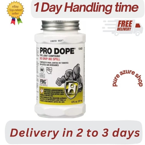 Pro Dope 8 Oz. Pipe Joint Compound - Plumbing Sealant NEW | eBay