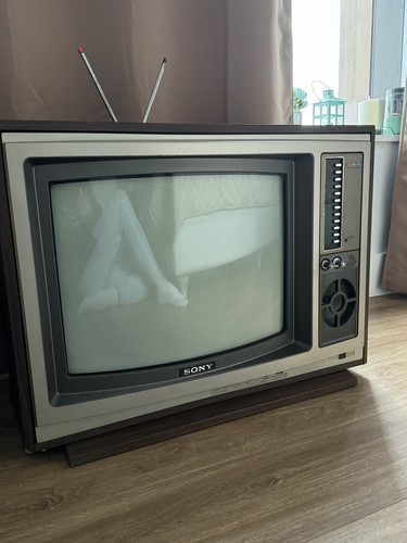 Vintage 1978 Sony Trinitron Color TV KV-1922 with original antenna | eBay