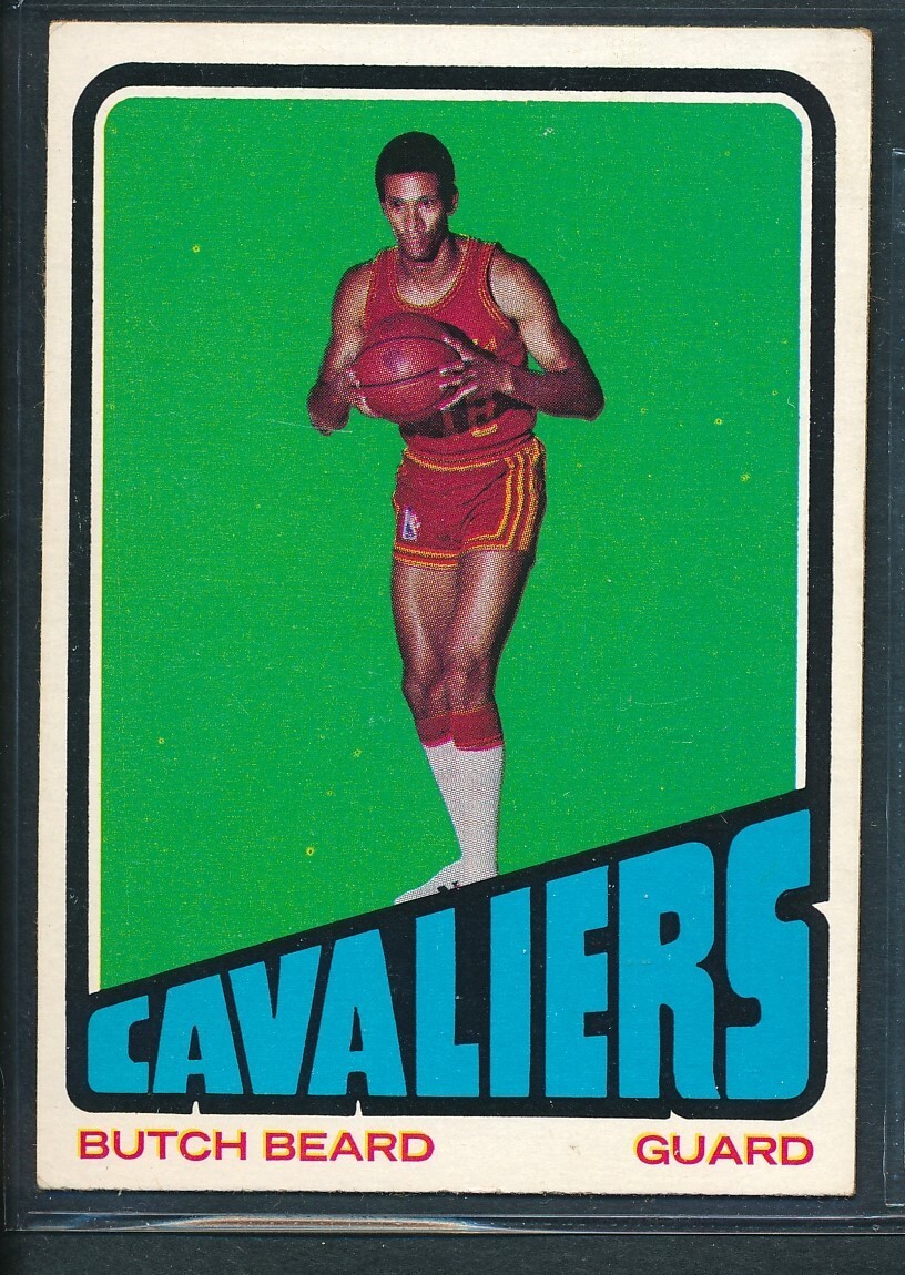 1972 Topps Basketball #142: BUTCH BEARD Rookie RC Cleveland Cavs ~ EX+ ...