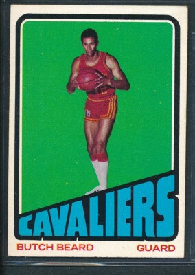 1972 Topps Basketball #142: BUTCH BEARD Rookie RC Cleveland Cavs ~ EX+ ...