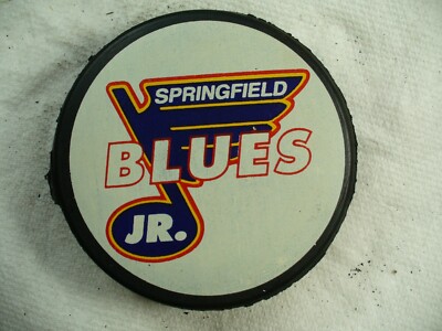 NAHL Springfield Jr Blues Large Color Team Logo Hockey Puck Collect ...