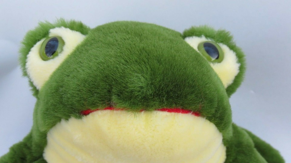 Ty Freddie Frog Croaker Rattle Plush Green Stuffed Animal 1991 | eBay