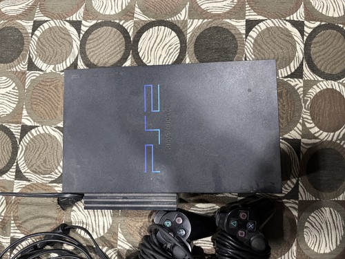 Sony PlayStation 2 PS2 Fat SCPH-50001 Console, 8 Games Network Adaptor ...
