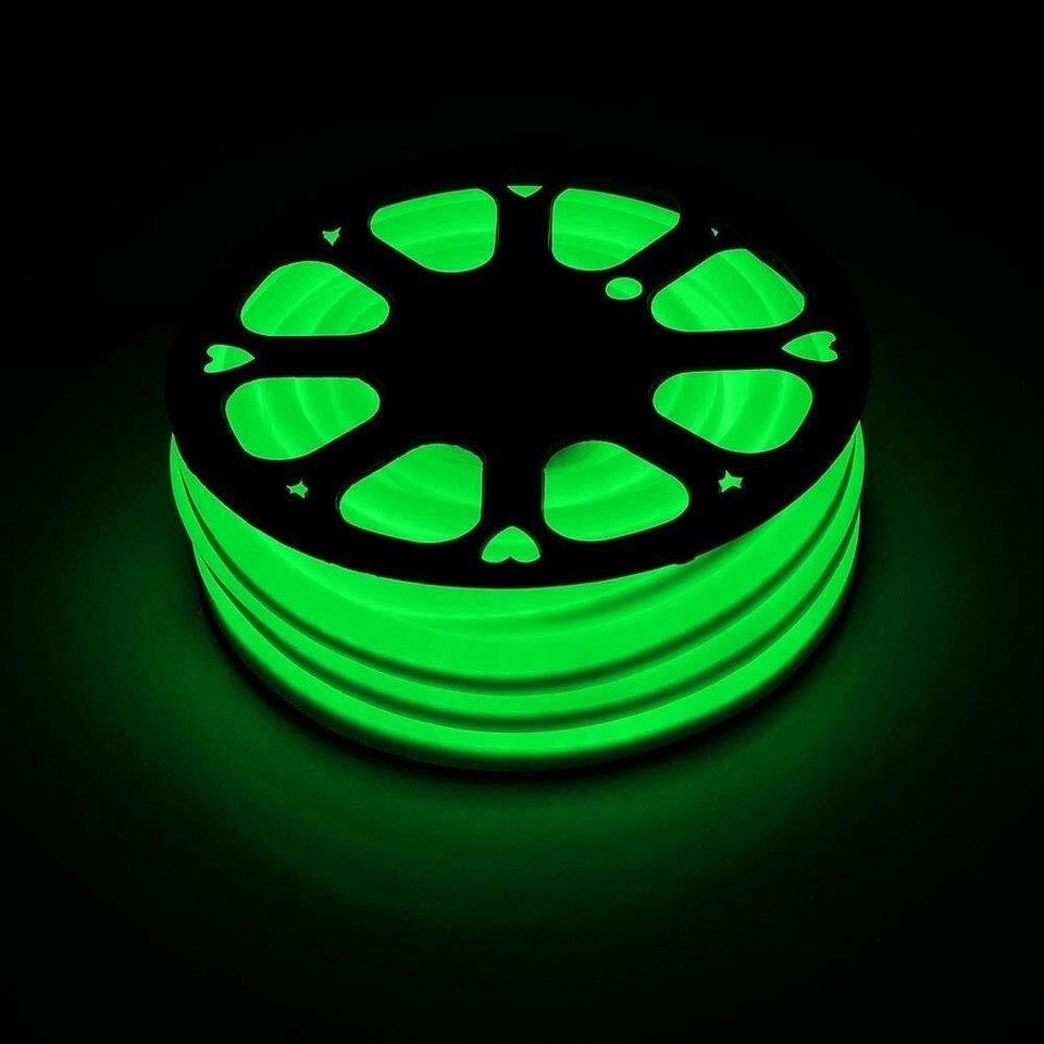 LED Neon Rope Lights Strip Waterproof Flexible Home Garden Holiday ...