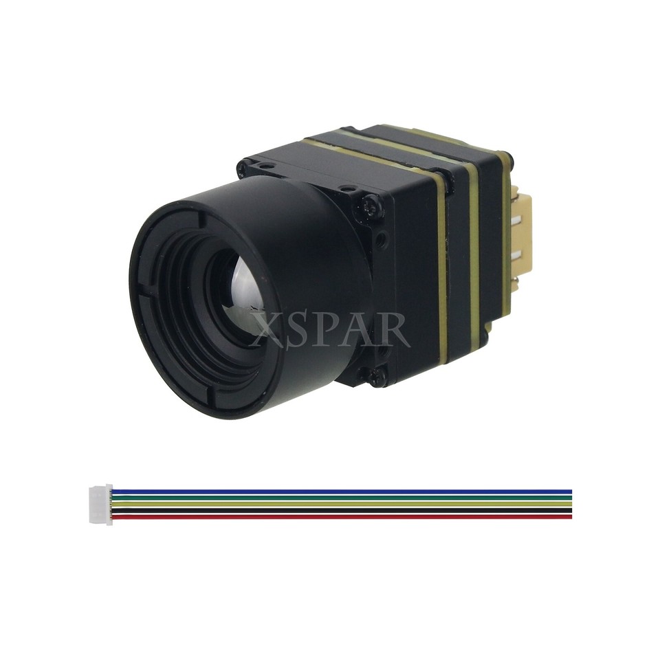 JS 640X512 9.1MM Lens Thermal Imager for FPV Drone with CVBS Interface ...
