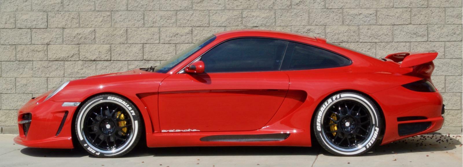 Porsche 911 997 Turbo GTO style 997 GT2 rear Decklid Wing | eBay