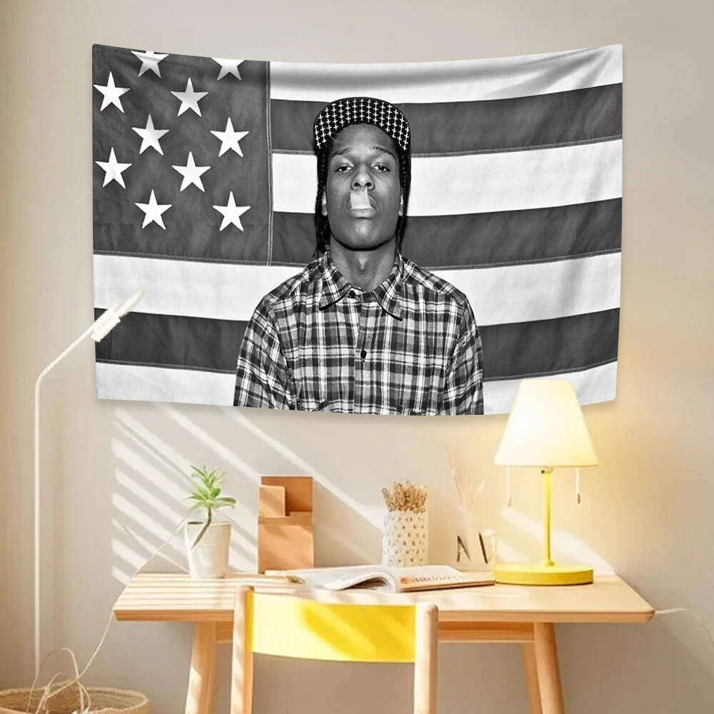 Asap Rocky Flag Background