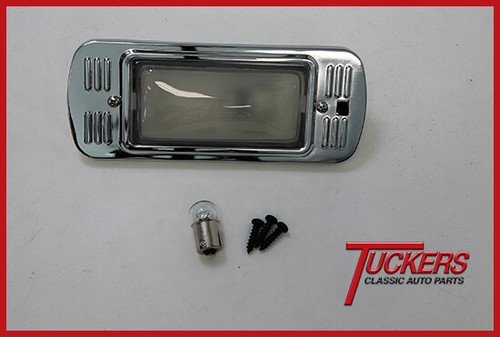 1947-1954 Chevy and GMC Truck Dome Light Assembly Chrome Base w/ 12V Bulb 3100 | eBay