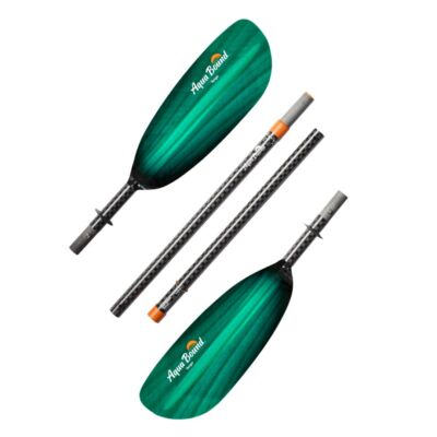 Aqua Bound Tango Fiberglass 4-Piece Kayak Paddle, Green Tide, 240cm | eBay