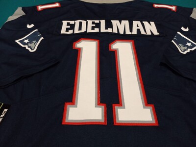 JULIAN EDELMAN CUSTOM **XL* HOME JERSEY, SEWN! | eBay