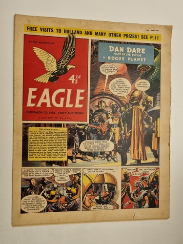 Eagle Comic Vol 8 No 1, 4th January 1957 | eBay