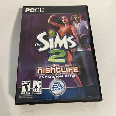 Sims 2: Nightlife (PC, 2005) 14633149708| eBay