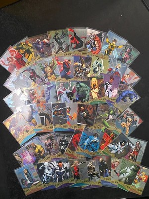 2023 Marvel Metal Universe Avengers Retro PMG Base 1-50 Complete Set | eBay