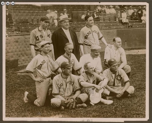 1916 Congressional Baseball Game, Republican Team in Full Uniform Photo ...