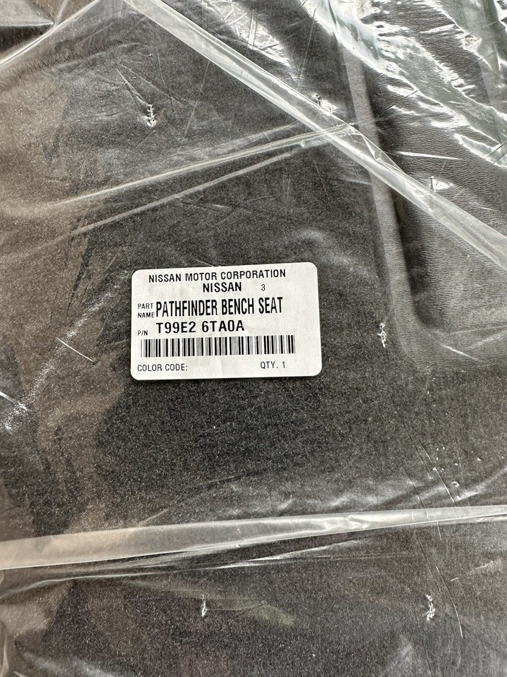 2022 2023 Nissan Pathfinder Carpeted Floor Mats (Bench) OEM PARTS T99E2 ...