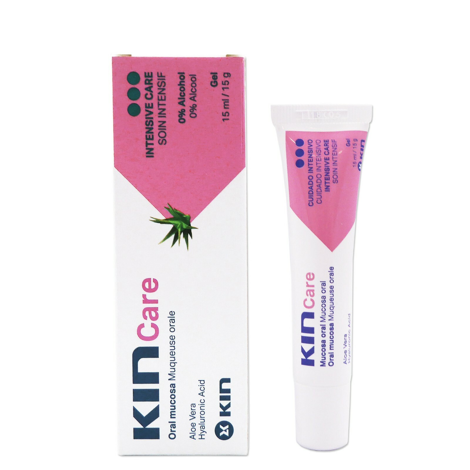 Kin Care Gel ~ Aloe Vera & Hyaluronic Acid Dental Canker Sore Mouth ...