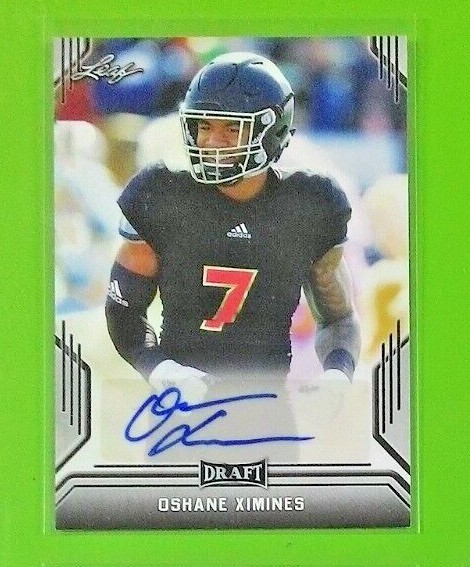 VARIATION LISTING 2018 2019 LEAF DRAFT RC ROOKIE AUTO AUTOGRAPH NCAA ...