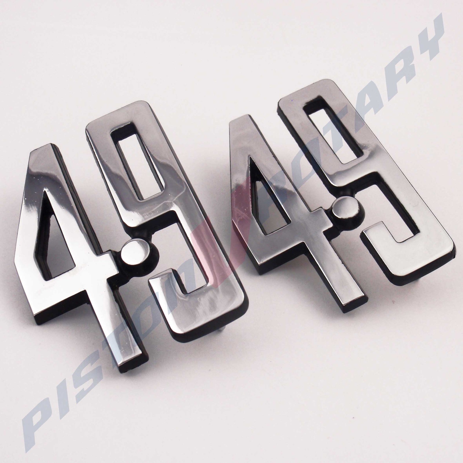 4.9 Guard Badges x2 (pair) for Ford XC Falcon 302 fender fairmont GS ...