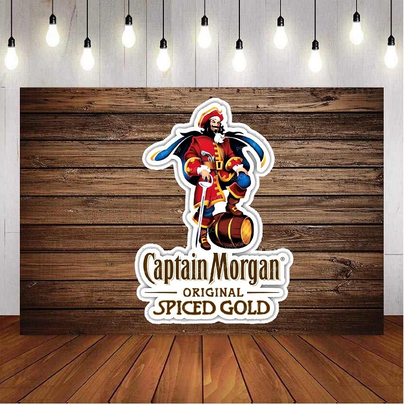 Captain Morgan Stickers CAPTAIN MORGAN BLACK LABEL